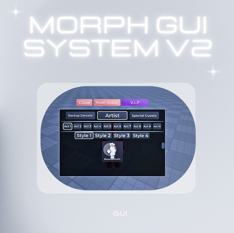 Morph GUI Kit System V2 – Planet Pixel