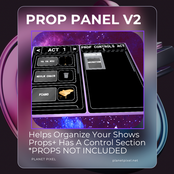 Organized Prop Panel V2 – Planet Pixel